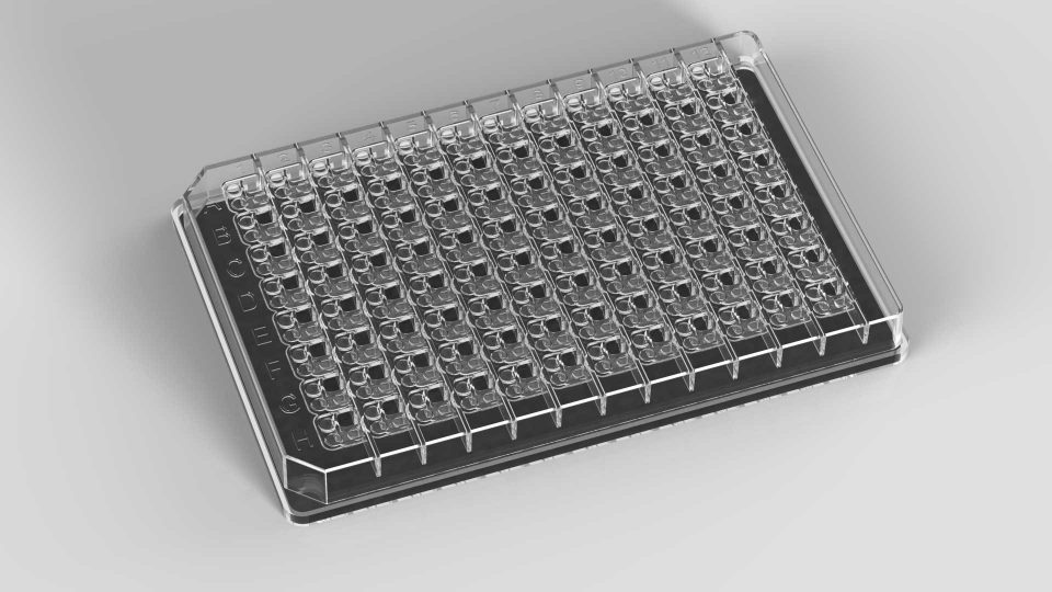3-Lens Protein Crystallization Plate | High-Throughput 96-Well Screening